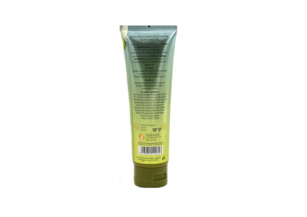 Mustika Ratu Anti Pollution Face Wash 100g – Al Nusra SG